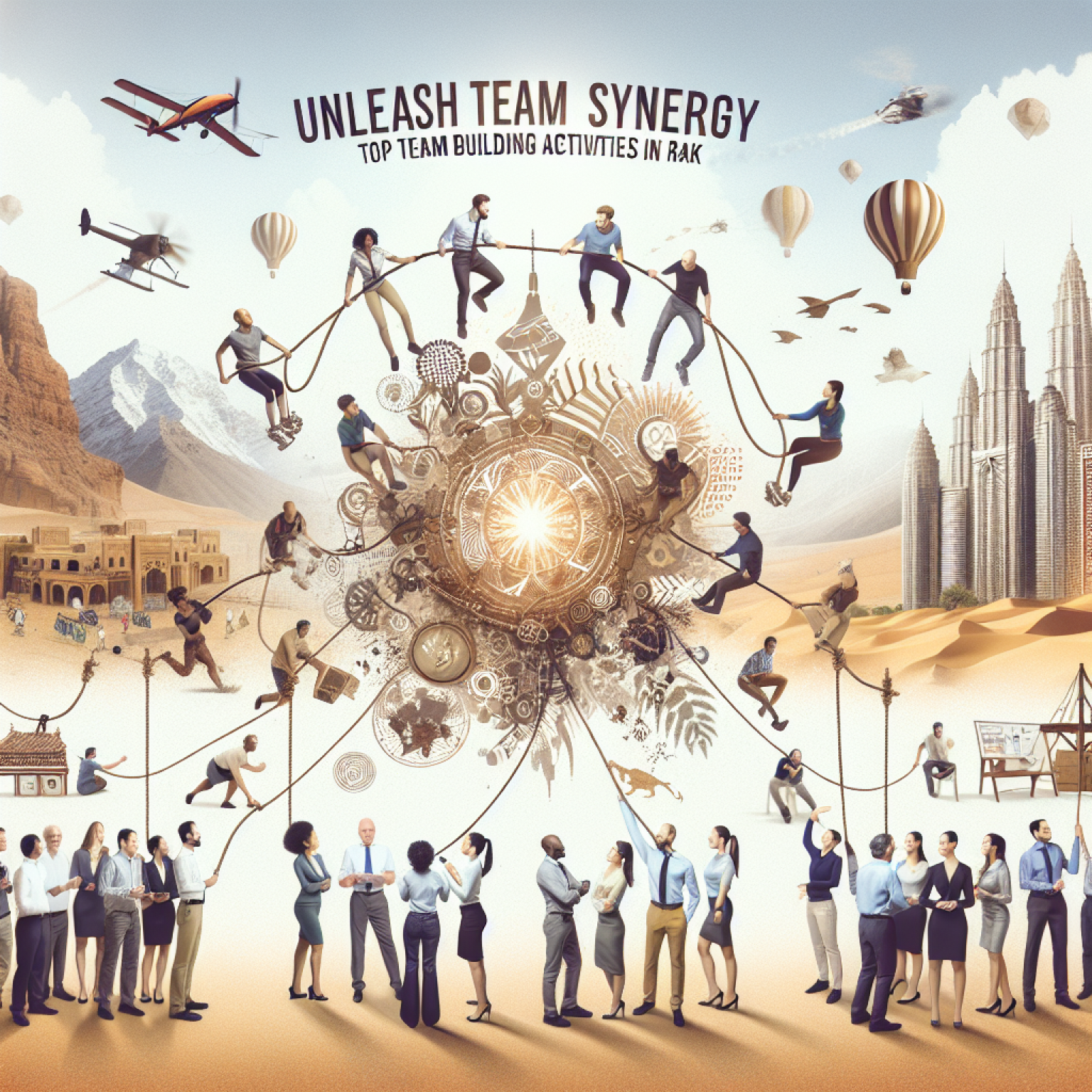 Unleash Team Synergy: Top Team Building Activities in RAK – HelloRAK