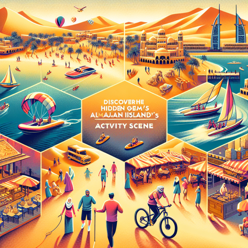 Discover the Hidden Gems of Al Marjan Island's Activity Scene – HelloRAK